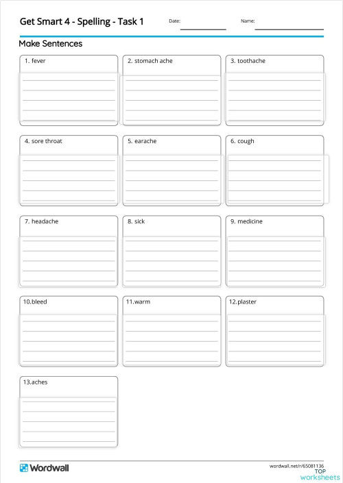 Matching sentences and pictures.. Interactive worksheet | TopWorksheets