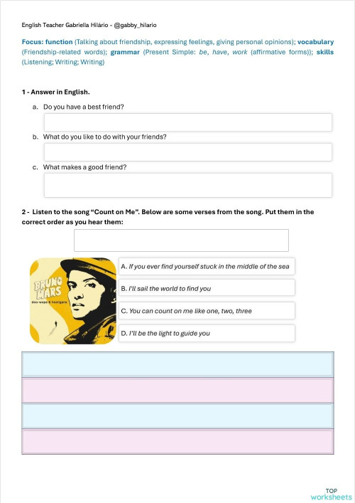 B1 Listening Practice_Test 5_Part 1 2. Interactive worksheet ...