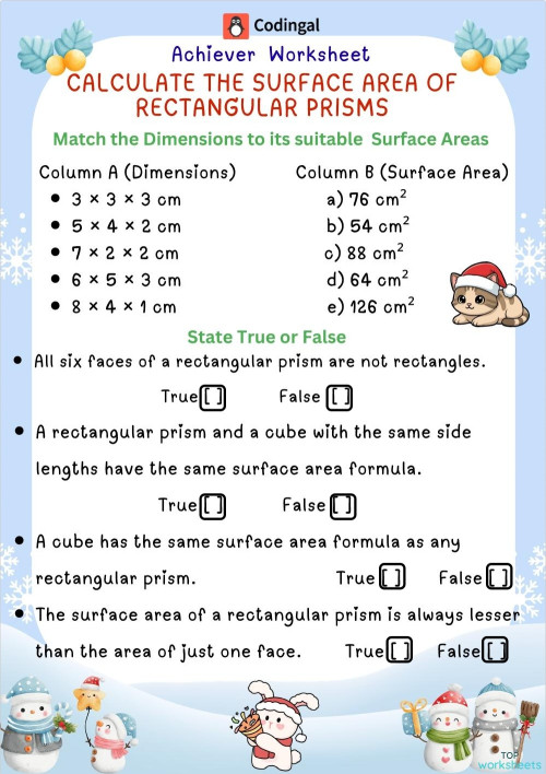 M_G05M17L48_WE03_Applying Surface Area Formula. Interactive worksheet ...