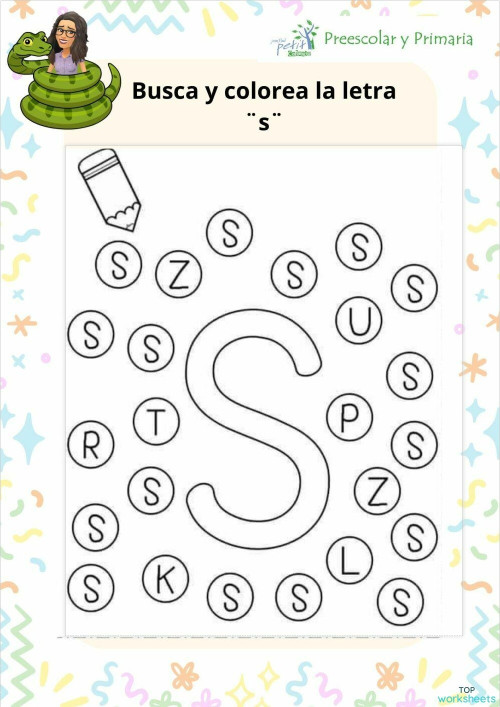 Traza la silaba "ma". Ficha interactiva | TopWorksheets