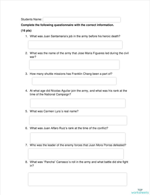 Worksheet 2. Interactive worksheet | TopWorksheets