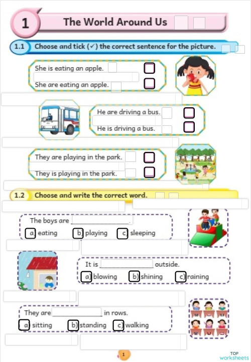 Hedging expressions. Interactive worksheet | TopWorksheets