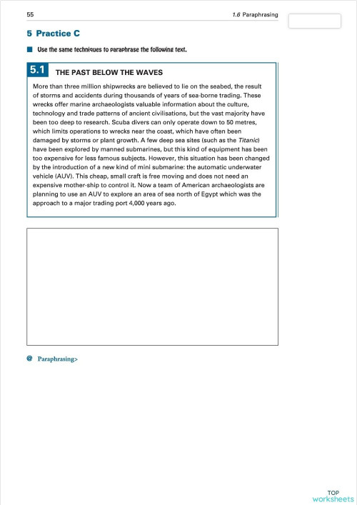 Academic writing bailey 3rd edition part 4. Interactive worksheet ...