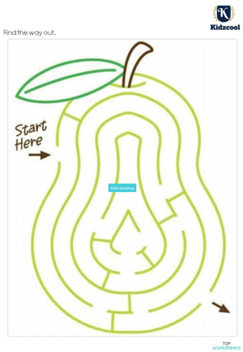 L2 - 7_0 Maze. Interactive worksheet | TopWorksheets