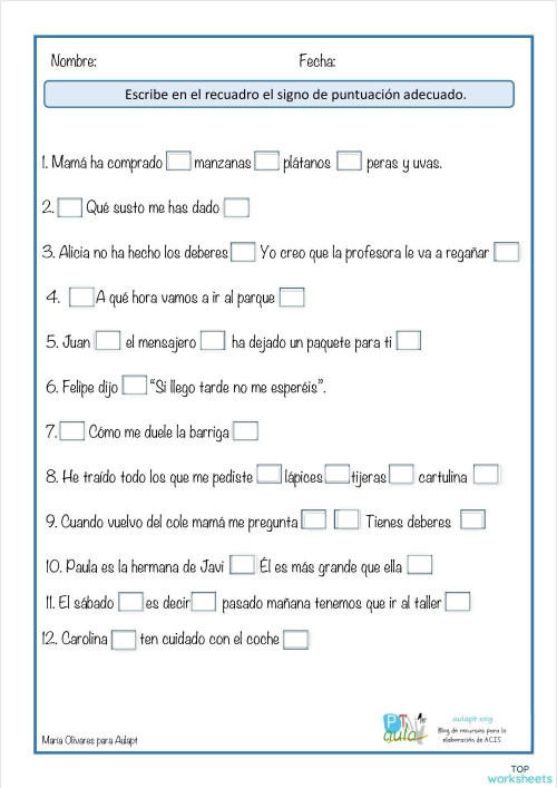 ACTIVIDAD DE LA C, K, Qu. Ficha interactiva | TopWorksheets