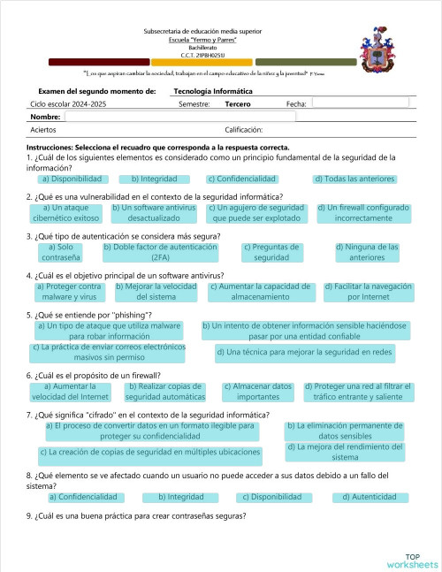 SOPA DE LETRAS: SEGURIDAD Y SALUD. Ficha interactiva | TopWorksheets