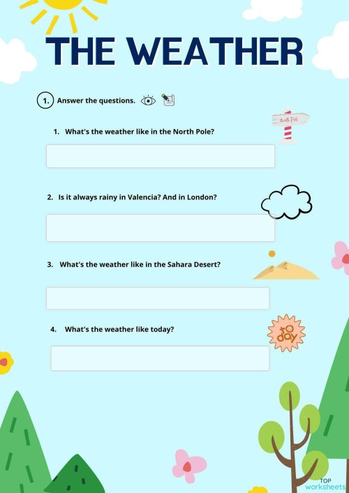 the weather grammar. Interactive worksheet | TopWorksheets