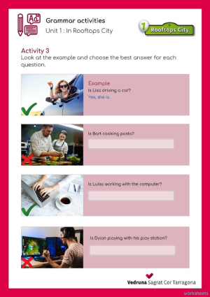 Class Act Unit 1 Grammar 3. Ficha interactiva | TopWorksheets