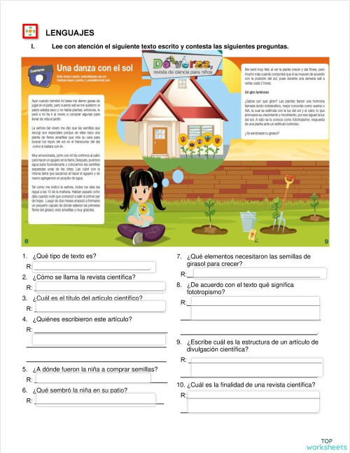 TEXTOS INFORMATIVOS: fichas interactivas y ejercicios online ...