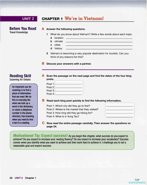 HA READING VIETNAM Syn June 11th. Interactive worksheet | TopWorksheets