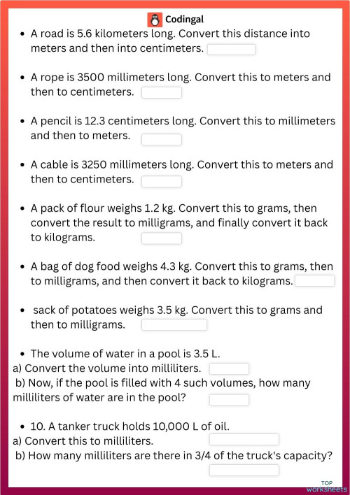 M_G04M10L36_WE01_multi step metric conversions. Interactive worksheet ...