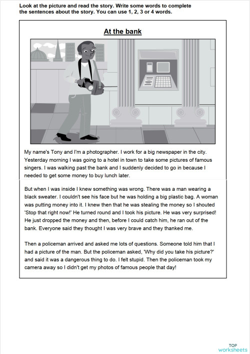 Reading FL. Interactive worksheet | TopWorksheets