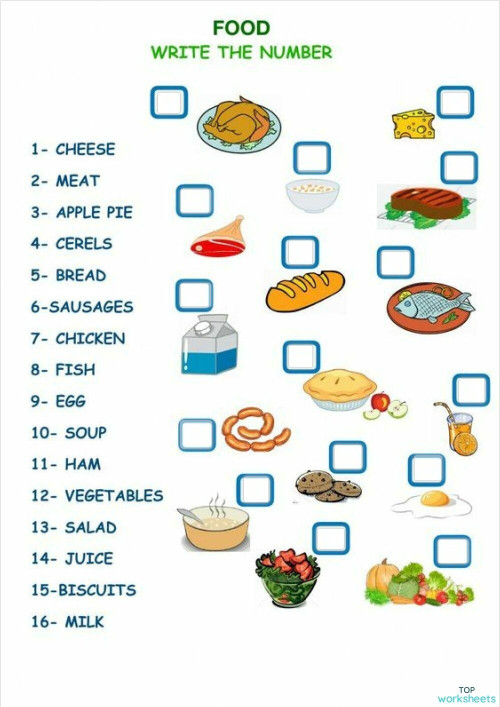 Write the number. Interactive worksheet | TopWorksheets