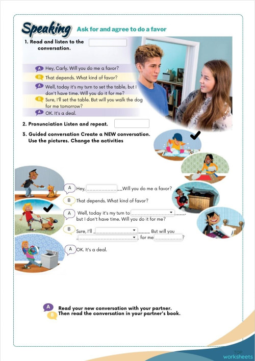 Unit 6 - Speaking - The Natural Environment. Interactive worksheet ...