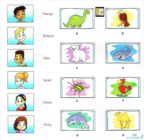 Authentic Flyers 2 test 1 p34. Interactive worksheet | TopWorksheets