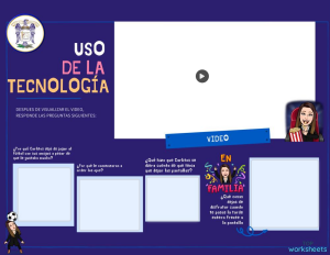 Uso de la Tecnología. Ficha interactiva | TopWorksheets