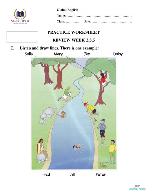 S1 - Practice Test 2 - Week 15 - Term 1 Revision 23-24. Interactive ...