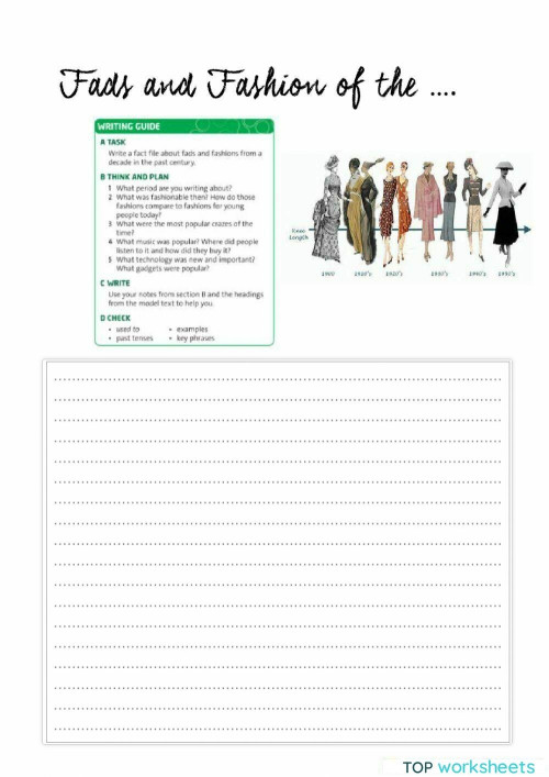 A factfile. Interactive worksheet | TopWorksheets