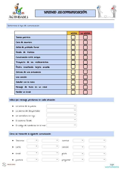 RE ACT1 DEFINICIONES. Ficha interactiva | TopWorksheets