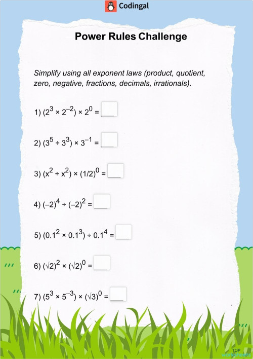 M_G08M05L15_WA01_Exponent_of_Zero_&_Solving_Problems_3. Interactive ...