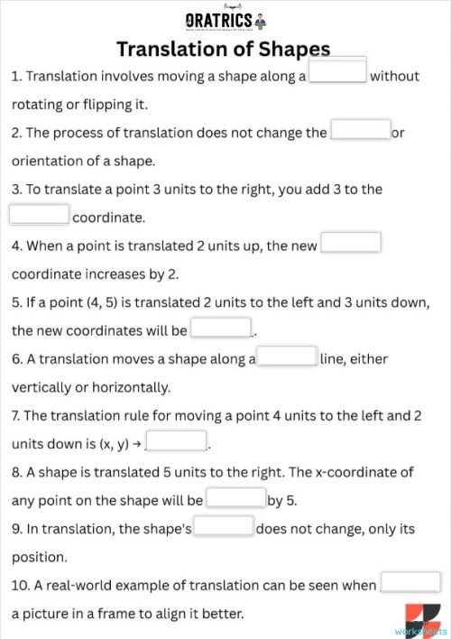 Geometry 06. Interactive worksheet | TopWorksheets