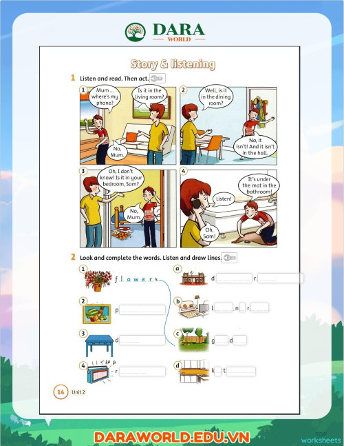 GRS_Unit 2_Lesson 2_Page 14_15. Interactive worksheet | TopWorksheets
