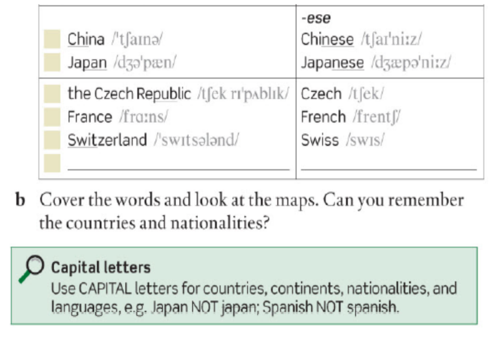 Lesson 6: countries, Nationalities and verb BE. Interactive worksheet ...
