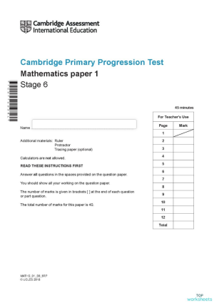 CHECKPOINT PRACTICE TEST. Interactive worksheet | TopWorksheets