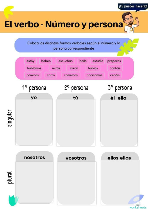 El Verbo 2 Ficha Interactiva Topworksheets Images And - vrogue.co El Verbo 2 Ficha Interactiva Topworksheets Images And - vrogue.co
