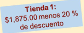 Descuentos en las tiendas.. Ficha interactiva | TopWorksheets