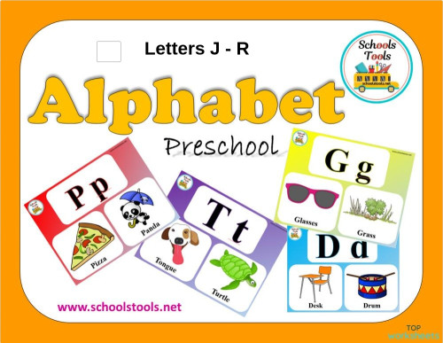 Alphabet Word Wall J-R. Interactive worksheet | TopWorksheets