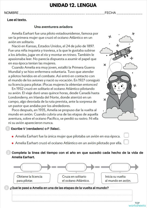 El verbo - Número y persona. Ficha interactiva | TopWorksheets