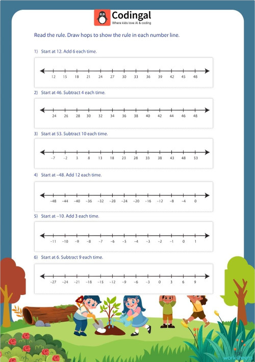 Natural numbers: interactive worksheets and online exercises ...