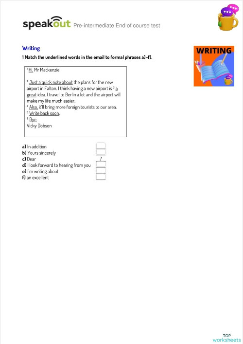 PE3 FT Part 5: W. Interactive worksheet | TopWorksheets