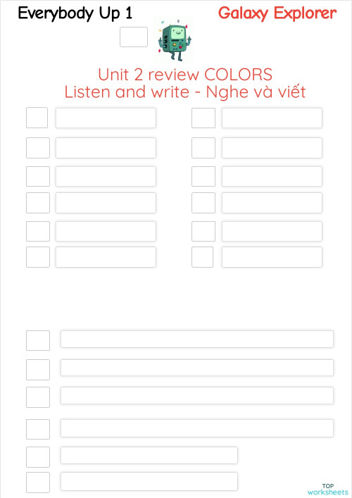 REVIEW: UP1_U2_LESSON_2_3_4. Interactive worksheet | TopWorksheets