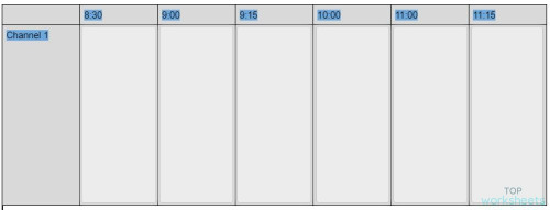 tv guide task 2. Interactive worksheet | TopWorksheets