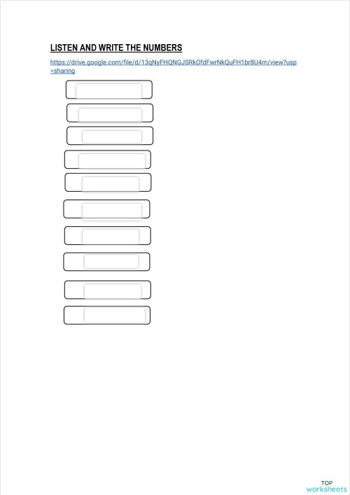 INDUCCION- PRACTICE 04. Interactive worksheet | TopWorksheets
