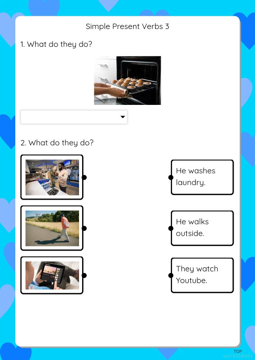 Irregular verbs 7. Interactive worksheet | TopWorksheets