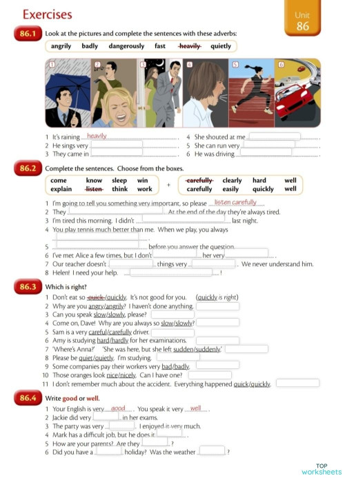 Murphy red U86. Interactive worksheet | TopWorksheets