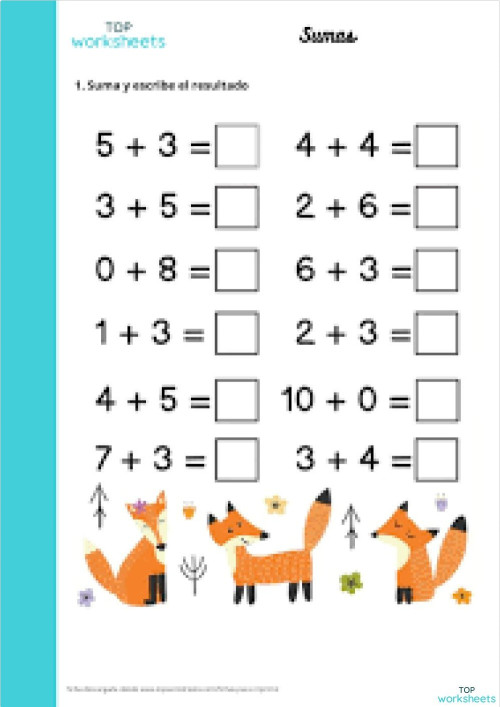 Hojas De Trabajo De Diez Más Y Diez Menos