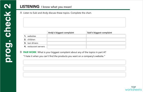 IC302 progress check 2. Interactive worksheet | TopWorksheets