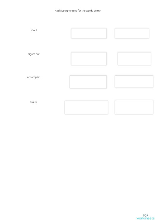 Vocabulary pre-teaching. Interactive worksheet | TopWorksheets