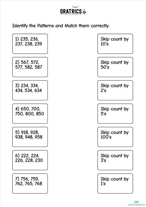 Recognize and Answer BBB. Interactive worksheet | TopWorksheets