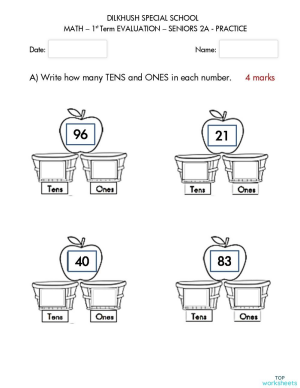 MATH - SENIORS 2A PRACTICE. Interactive worksheet | TopWorksheets