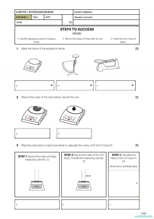 EXERCISE 1I. Interactive worksheet | TopWorksheets