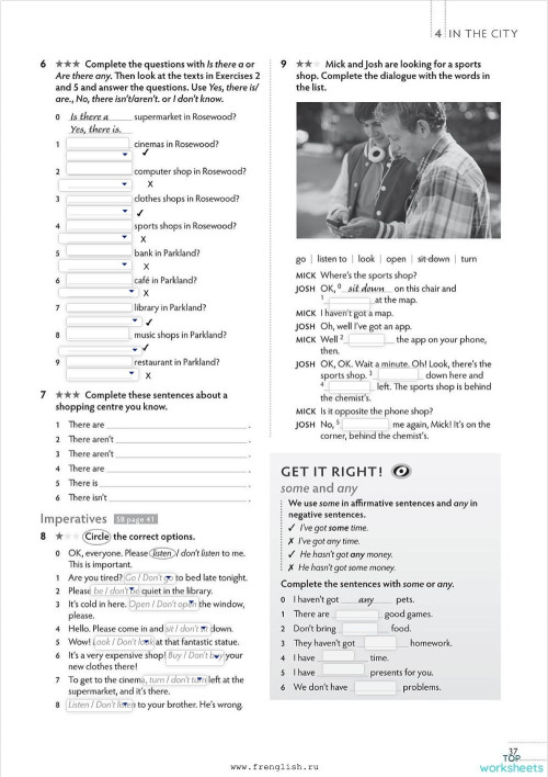 Grammar: interactive worksheets and online exercises | TopWorksheets