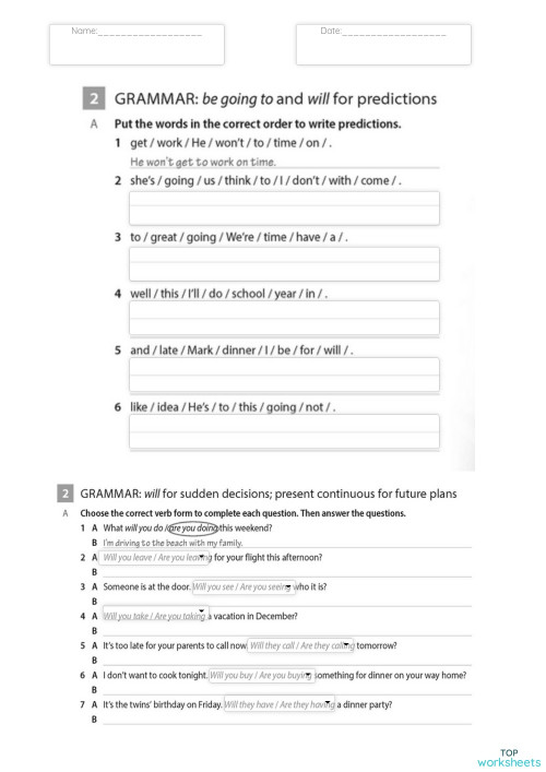 A22 L5 Workshop 3. Interactive worksheet | TopWorksheets