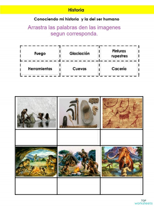 Edad Antigua: fichas interactivas y ejercicios online | TopWorksheets