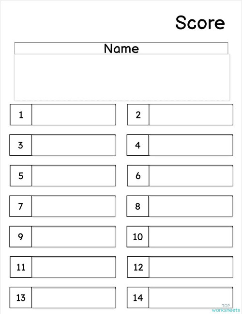 CVC Spelling Test. Interactive worksheet | TopWorksheets