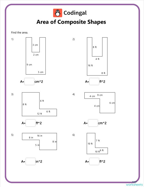 M_G04M15L51_WE01_Area of Composite Shapes.. Interactive worksheet ...